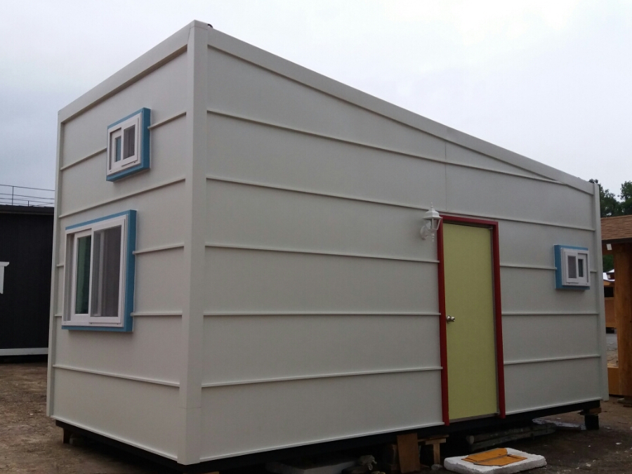 초록뜰건축디자인 이동식주택농막 14-1모델 : 네이버 블로그