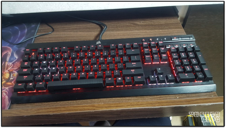 커세어 K70 Rgb적축 키보드 네이버 블로그