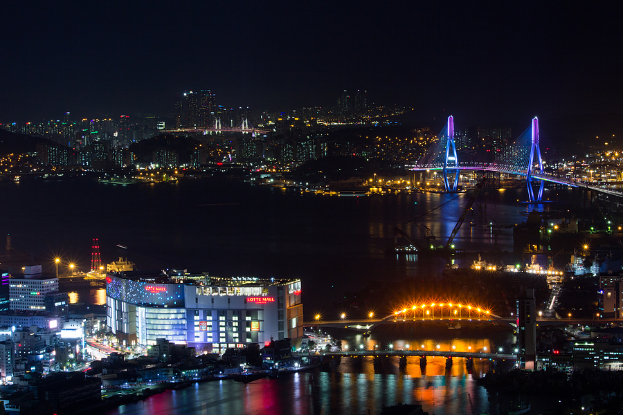 부산 야경 보기 좋은 장소 부산항 대교가 보이는 천마산 야경 네이버 블로그