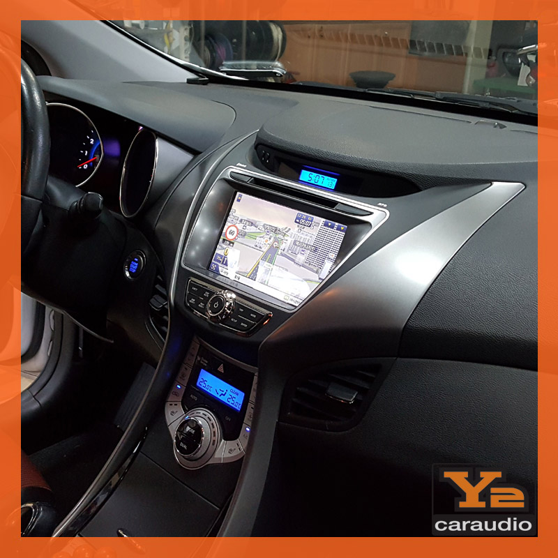 부산 네비매립은 일체형으로 아반떼MD 폰터스8인치 : 네이버 블로그