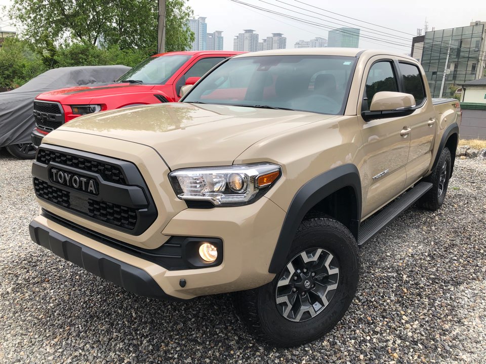 2018 토요타 타코마 TRD 오프로드 퀵샌드컬러 TOYOTA Tacoma TRD Off-Road Quick-Sand Color ...