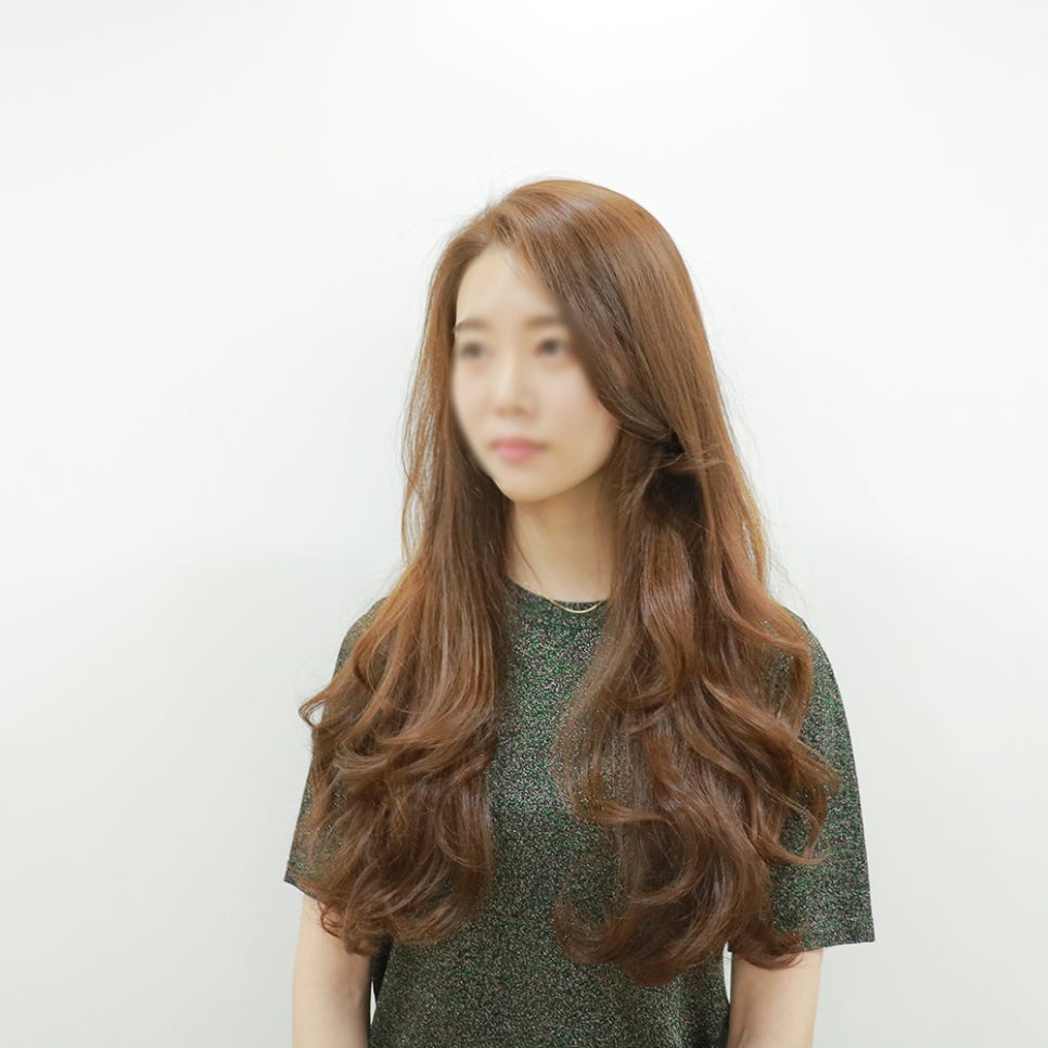 탈색없이 가장 밝은염색 골드브라운염색 연예인 레이어드컷 네이버 블로그