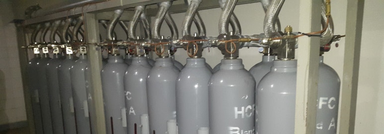 HCFC BLEND A 설치 사진 - 인천 국립 00 현장 : 네이버 블로그