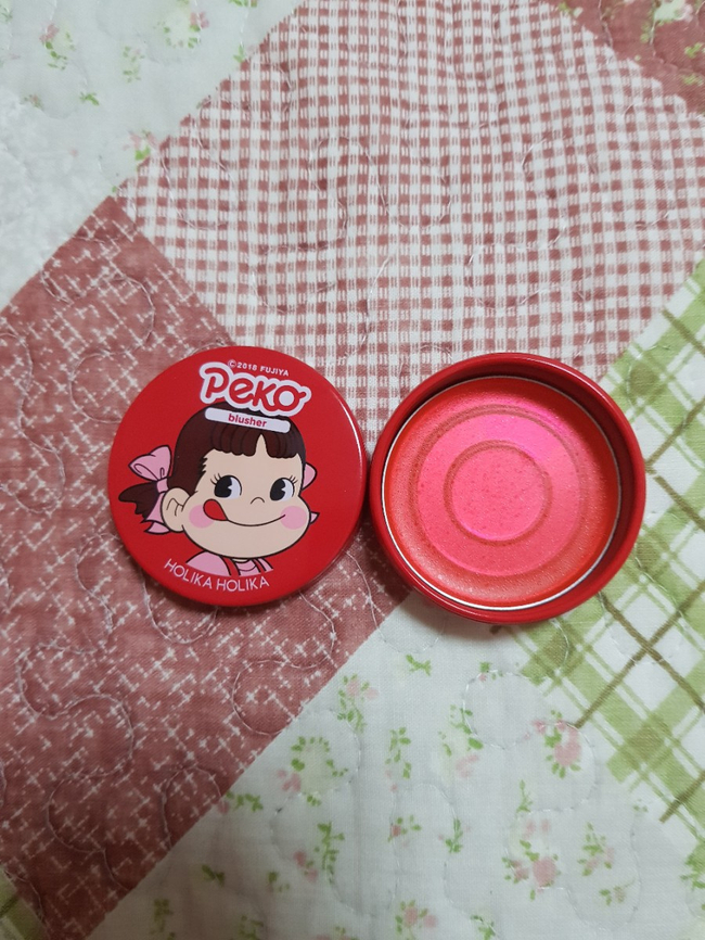홀리카홀리카 페코짱 스윗페코 에디션 With 멀티젤리 블러셔 틴트 03 멜팅딸기 네이버 블로그