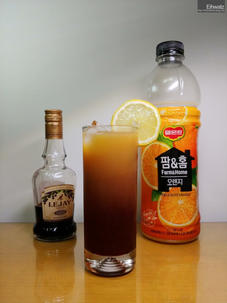 [칵테일] 카시스 오렌지 : 네이버 블로그