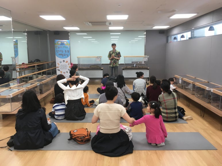 도레미파충류 롯데마트 송도점 문화센터 체험교실 후기 네이버 블로그