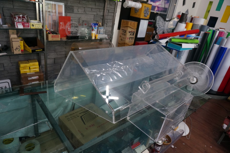 아크릴가공 Cnc 레이저cnc 아크릴절곡 불광으로 투명덮개 제작 By 한들대구지점 네이버 블로그