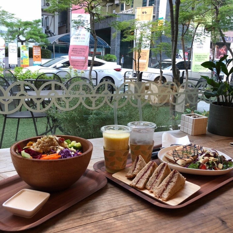 광주수완맛집 건강한 맛 신선한 샐러드 브런치 카페마켓샐러드보울 네이버 블로그
