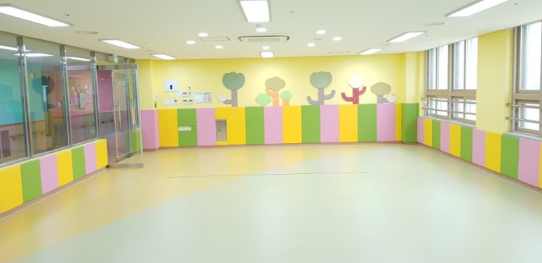 고양시 벽쿠션 매트 시공 오금유치원 체육활동실 벽면 안전쿠션 제작and시공 네이버 블로그