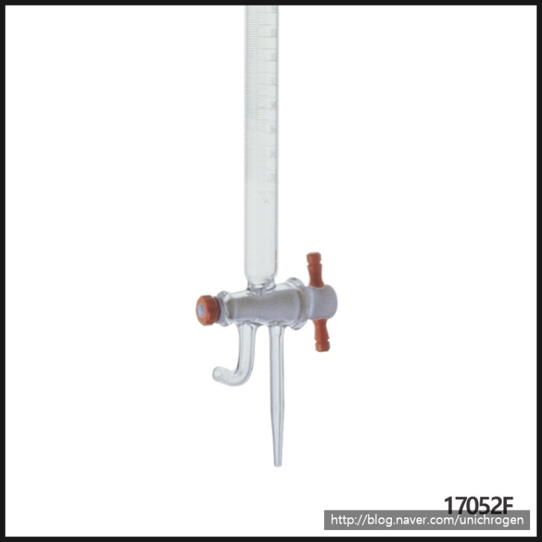 Serialized & Certified Buret, 3-way Stopcock_ASTM 테프론 콕크 뷰렛_B13-137-111 ...