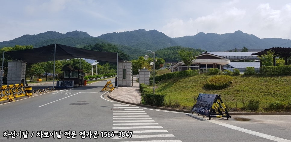 Kctc 과학화부대 강원도 인제에서 군차량 차선이탈 차로이탈 경보장치 설치 멋진 군인들의 안전을 위해서 네이버 블로그