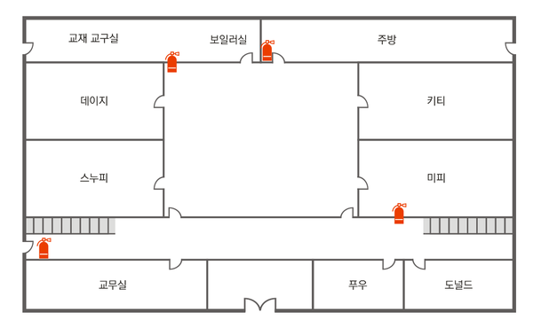 어린이집 비상대피도 화재대피도 네이버 블로그