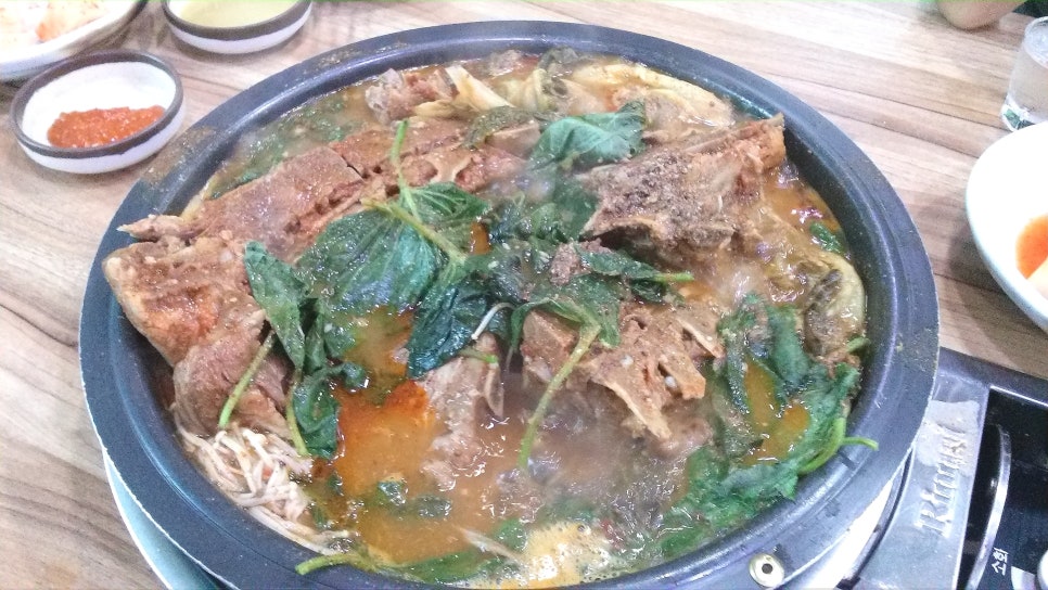 부천 감자탕 맛집 청기와뼈다귀해장국 부천본점 네이버 블로그