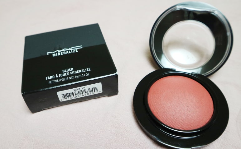 [맥] 미네랄라이즈 블러쉬 '플러팅 위드 데인저' 사용후기 : 네이버 블로그