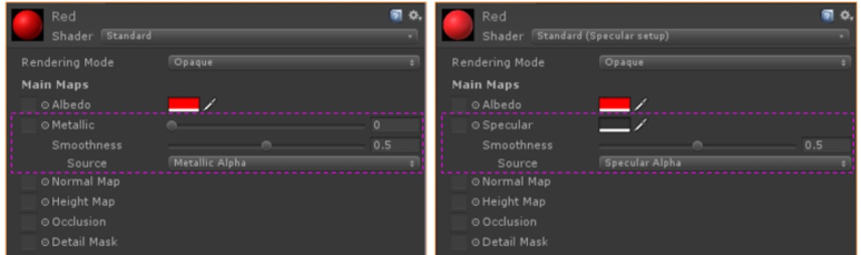 [Unity] Material(투명 설정, 재질 설정, Standard Shader, Bump map, Normal map ...