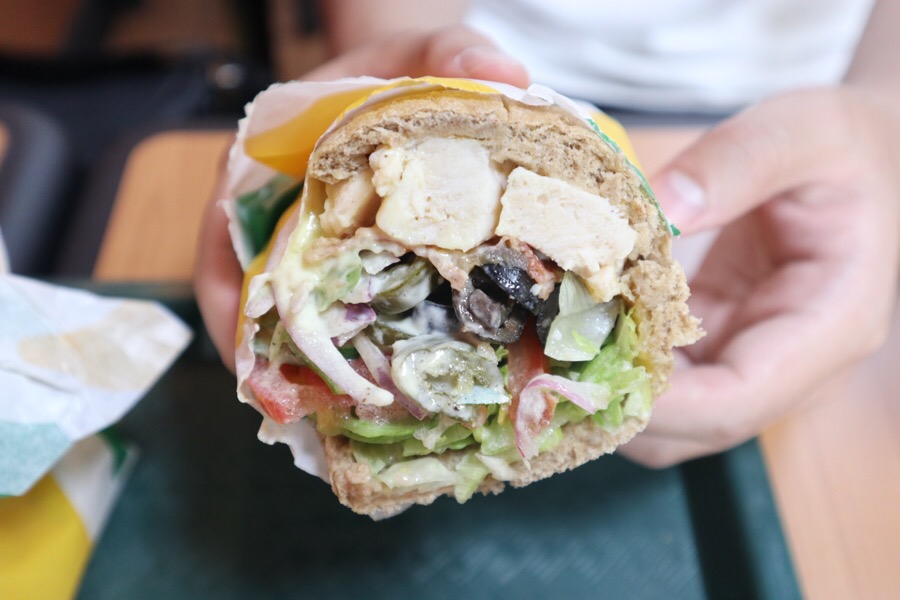 서브웨이 샌드위치 추천! ‘치킨 베이컨 랜치 세트’ (주문법/소스추천) : 네이버 블로그