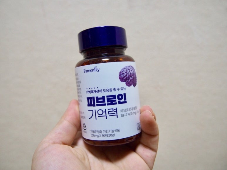 뇌영양제 추천 기억력좋아지는법 피브로인 기억력 네이버 블로그