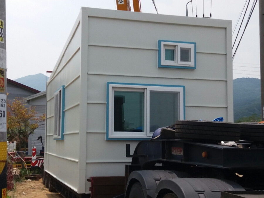 초록뜰건축디자인 이동식주택농막 14-1모델 : 네이버 블로그