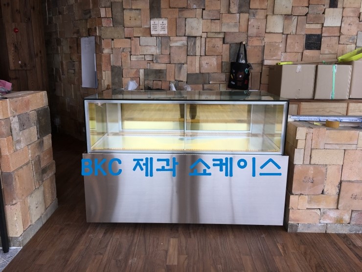 카페 전용 마카롱 케이크 디저트 진열 냉장 쇼케이스 테이블 하부 매립형 네이버 블로그