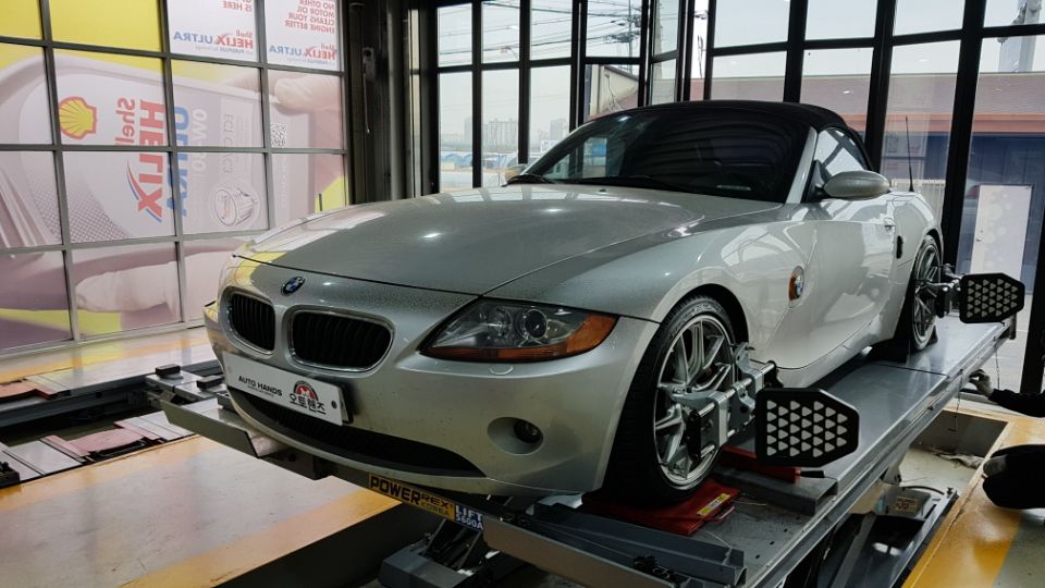 BMW Z4 헌터3D얼라인먼트 -화성동탄병점오산세교 오토핸즈- : 네이버 블로그