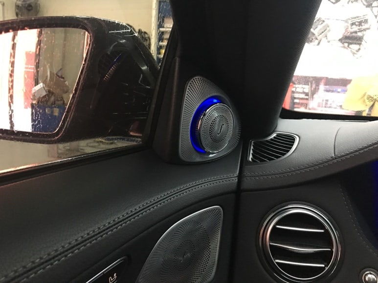 천안 아산 벤츠 S500 S클래스 부메스터 3d 전동 트위터 스피커 장착하니 완전 내 스타일이야~ 네이버 블로그