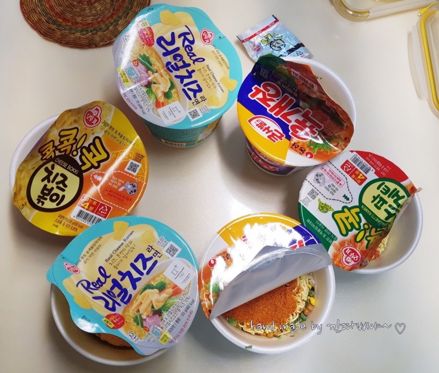 맛있는 컵라면 모여라 리얼치즈콕콕콕치즈볶이육계장콕콕콕스파게티왕뚜껑짜장 네이버 블로그