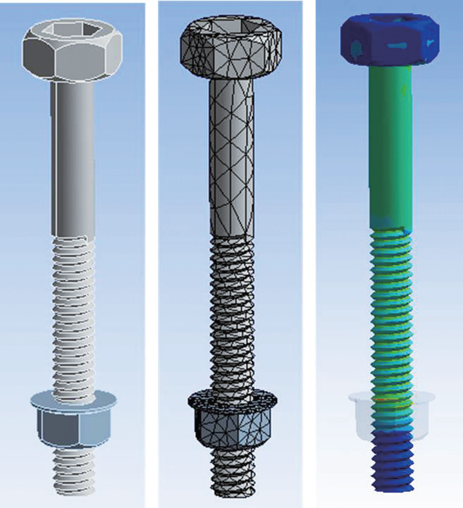 [구조해석] ANSYS에서의 Bolt 체결 구현 방법 : 네이버 블로그