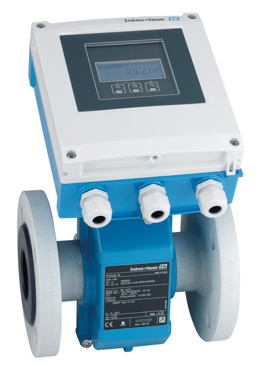 수처리 공정에 최적화된 엔드레스하우저 전자유량계, ‘Proline Promag W 400’ : 네이버 블로그