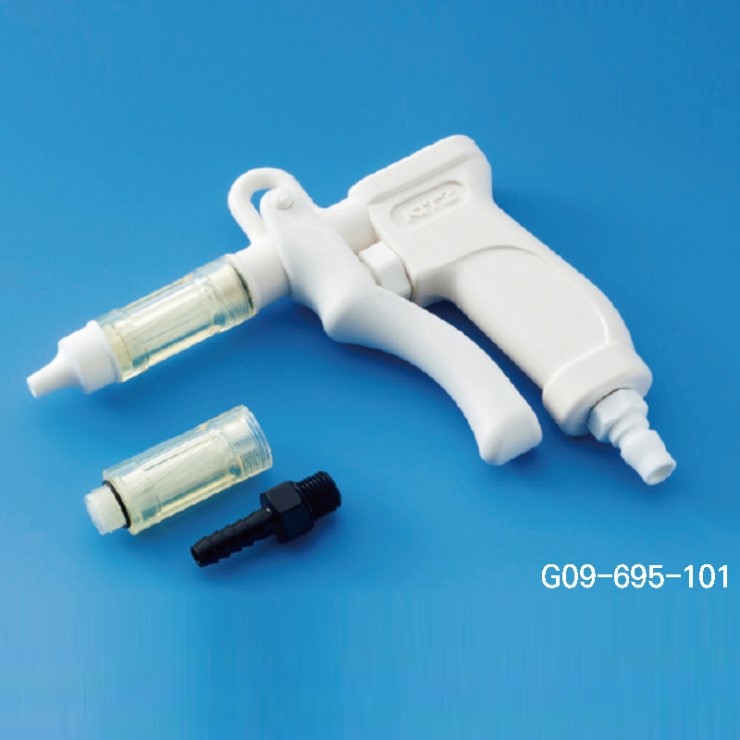 에어건 테프론_스프레이건 크린룸에어건 질소건 정전기방지총 PFA_Spray_Gun N2 and Air Gun with ...