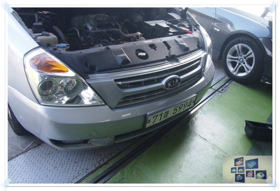 그랜드 카니발 점화 플러그 및 점화코일 교환작업 5994 : 네이버 블로그