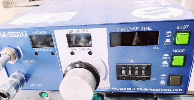 Ml-808fx musashi dispenser 무사시 디스펜서 musashi mjet-3-ctr / Desk-top ...