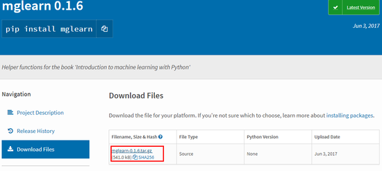 [파이썬][머신러닝] mglearn 윈도우에서 설치하기 : 네이버 블로그