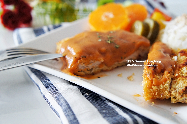 돈까스 만들기♡강식당 돈까스소스 레시피 : 네이버 블로그