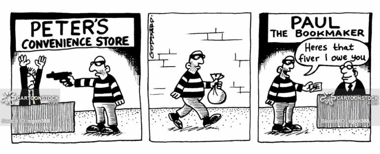 영어표현 153 - 이쪽에서 빌려 저쪽에 빚 갚다 rob Peter to pay Paul : 네이버 블로그