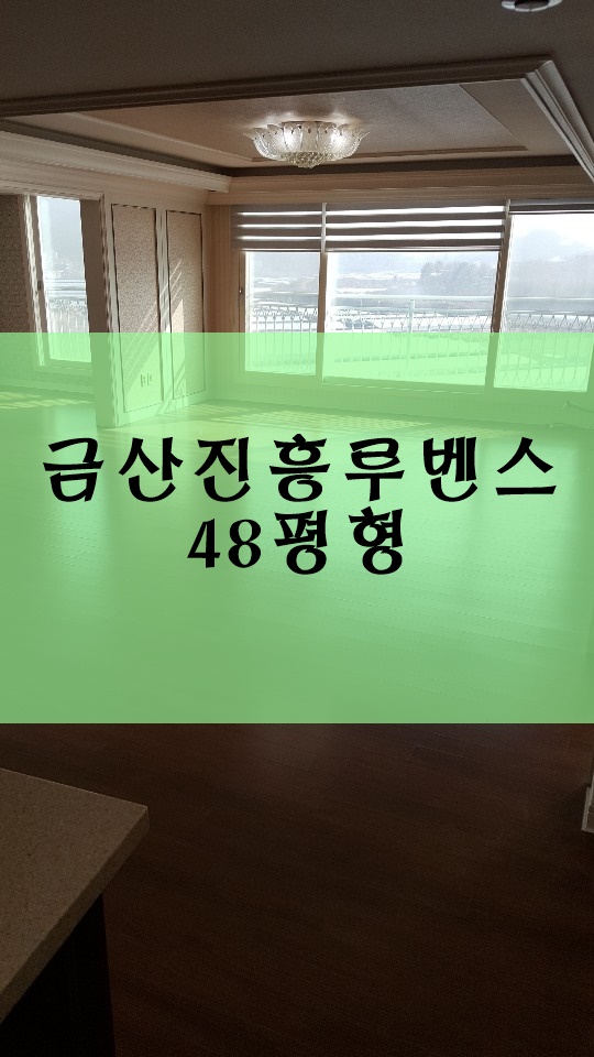 금산진흥루벤스 48평형 매매및 전세 전월세 가능 금산진흥더루벤스 네이버 블로그
