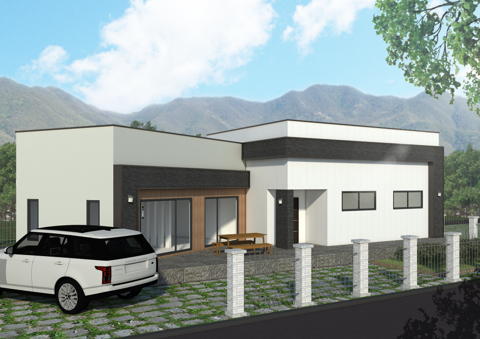 면적의 활용을 극대화한 단층주택 : 네이버 블로그