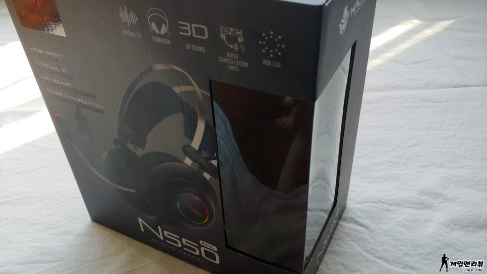 앱코 해커 N550 ENC 가상 7.1 가성비 게임밍 헤드셋 리뷰 : 네이버 블로그