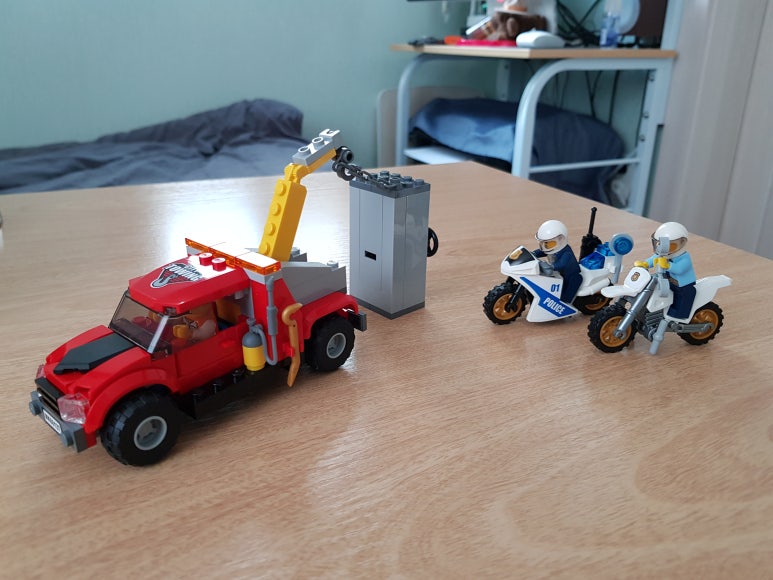 [레고] 60137 견인트럭소동 : 네이버 블로그