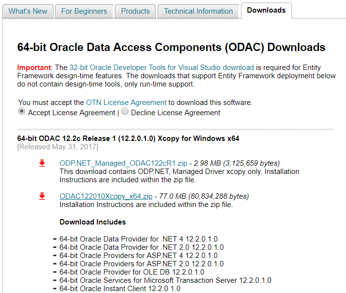 Oracle 접속하기 (ODAC 사용) & 파일이나 어셈블리 Oracle.DataAccess ... 오류 해결방법 : 네이버 블로그
