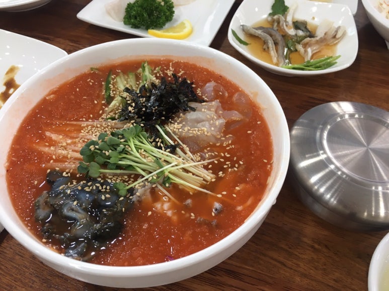 분평동점심특선추천 청주속초막회 물회 최고 네이버 블로그