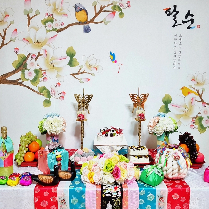 생신팔순상차림대여 후기♥ 환갑칠순 잔치때도 예쁘게 성공 네이버 블로그