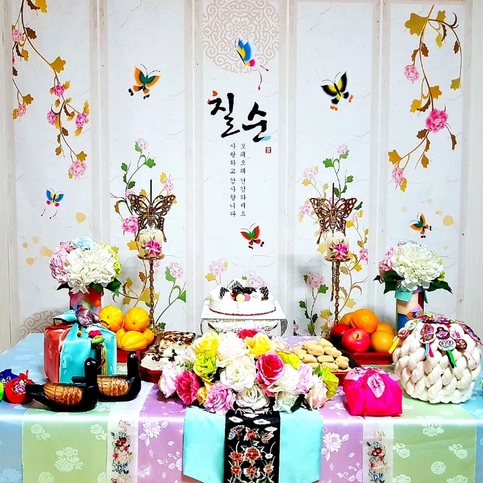 생신팔순상차림대여 후기♥ 환갑칠순 잔치때도 예쁘게 성공 네이버 블로그