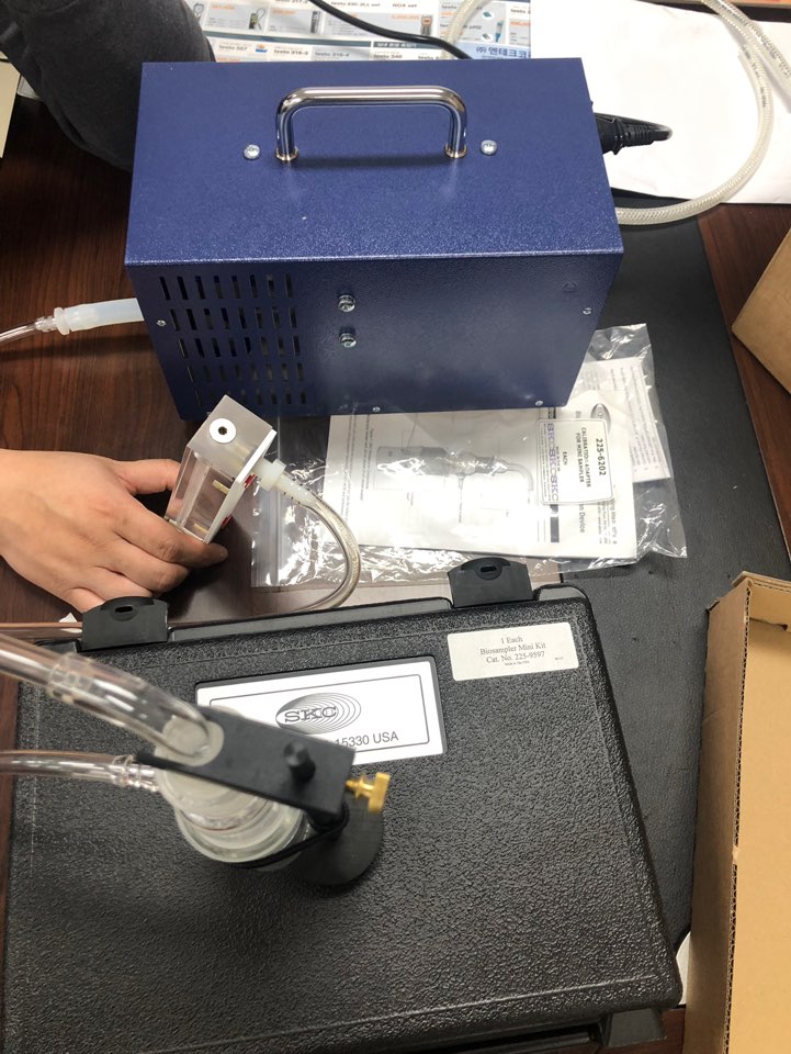 SKC 바이오샘플러, Biosampler, 미생물샘플러, 에어샘플러 : 네이버 블로그