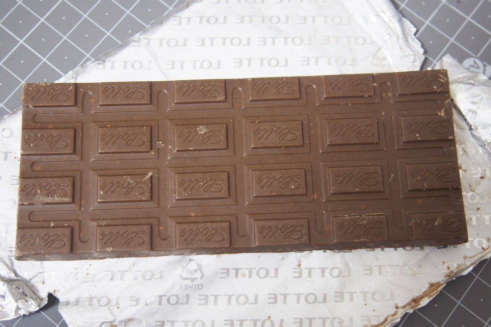 롯데 크런키 초콜릿 34g : 네이버 블로그