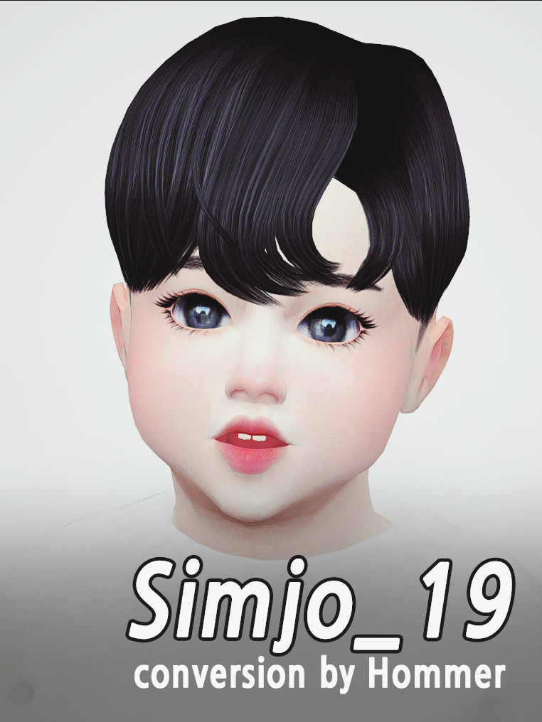 심즈4 유아 헤어 - Simjo_19 & Simjo_21 : 네이버 블로그