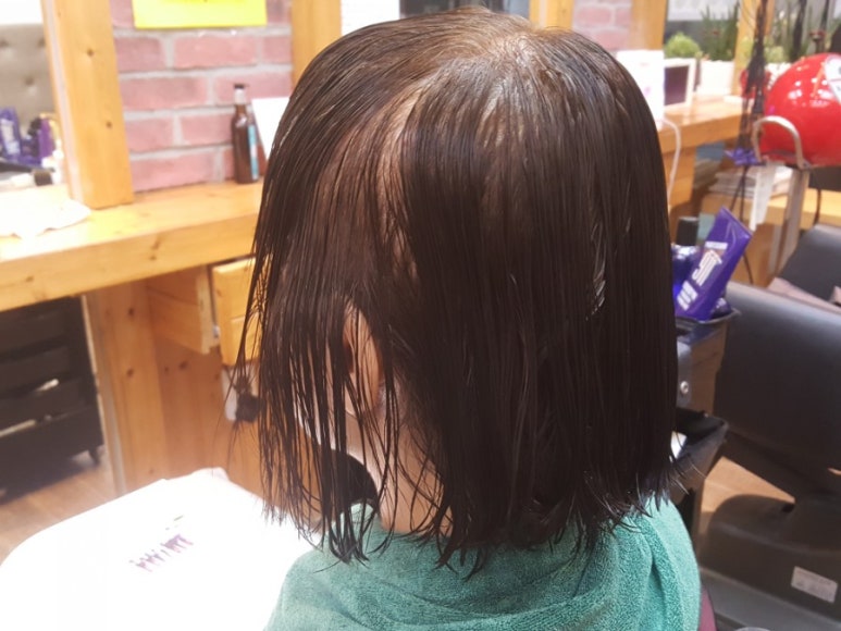 숮없는머리 풍성한 아이롱펌으로 : 네이버 블로그