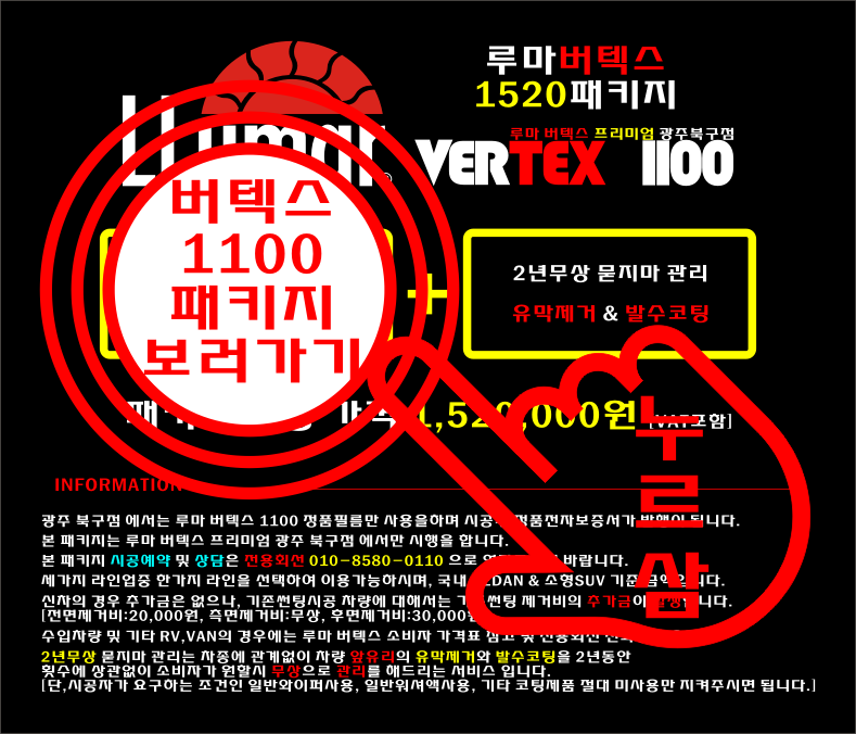 루마 버텍스1100 가정적합한 패키지 가격 노출 : 네이버 블로그