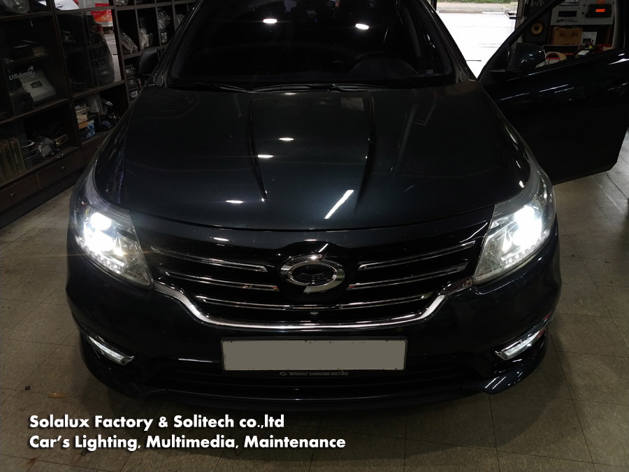 SM5노바 HID, 제논램프, 라이트전구가 어두우셔서 방문해주셨어요. SM5노바 D1S램프를 솔라룩스D1S 4900K 하이스트비전으로 바꾸면 120% 광량업그레이드 ...