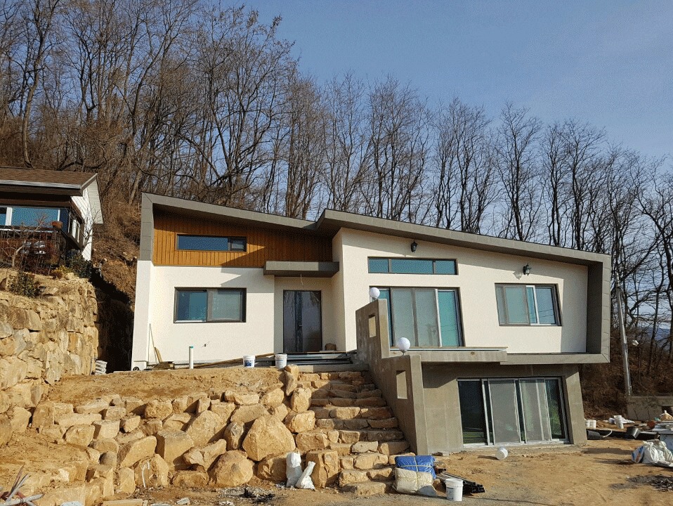 대구와 가까운 전원주택 청도 각북 단독주택 단지 비슬마을 전원주택 1필지 주택 시공 네이버 블로그