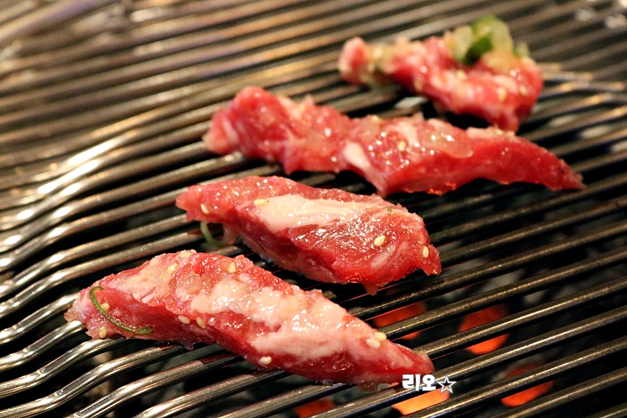 안산고기집 도둑고기의 연탄양념갈비 짱맛 네이버 블로그